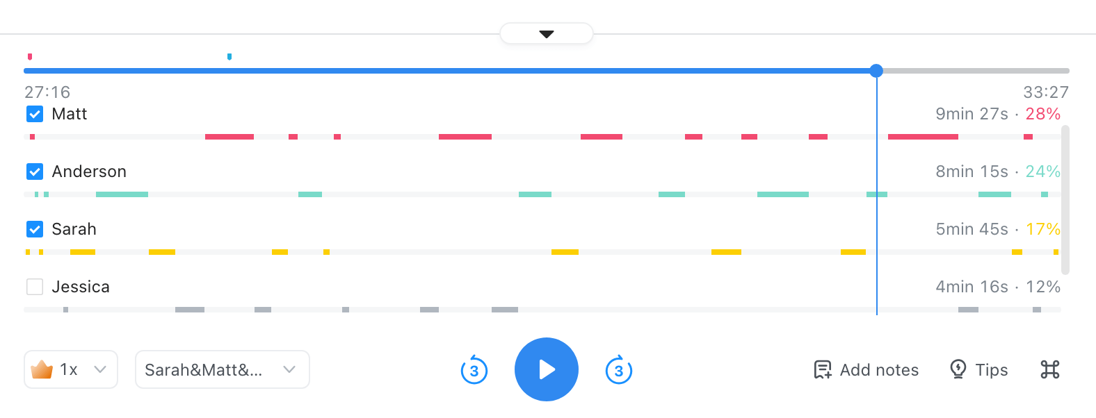 How to edit transcripts? – Notta - Help Center