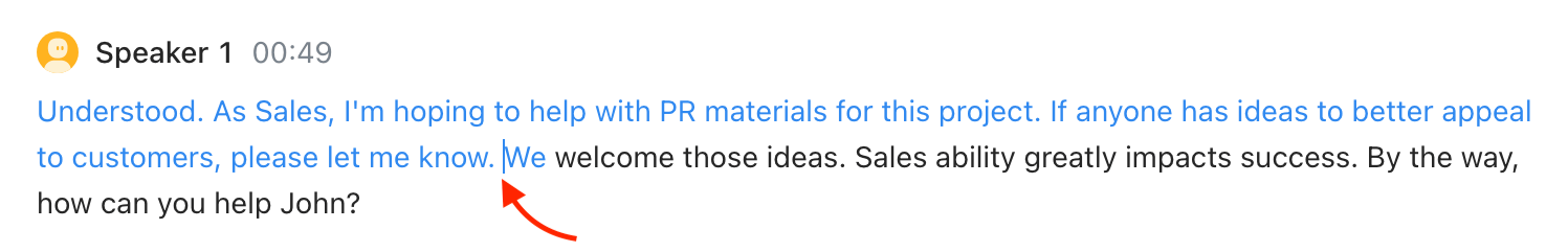 How to edit transcripts? – Notta - Help Center