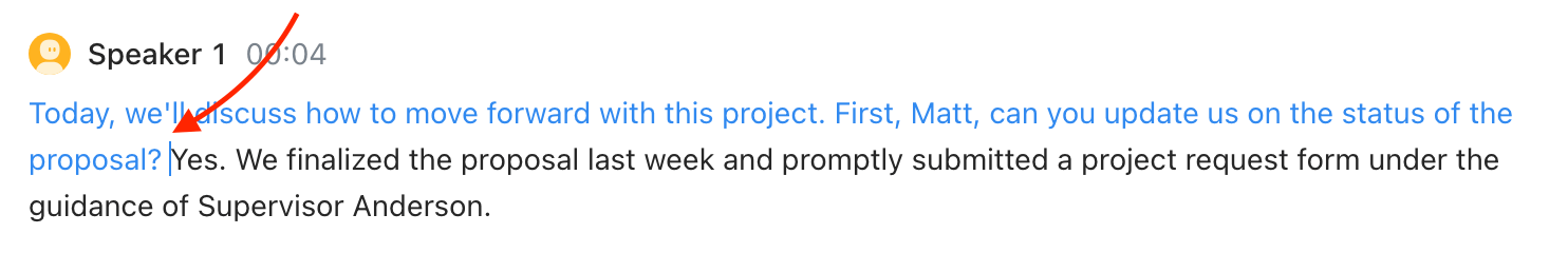 How to edit transcripts? – Notta - Help Center