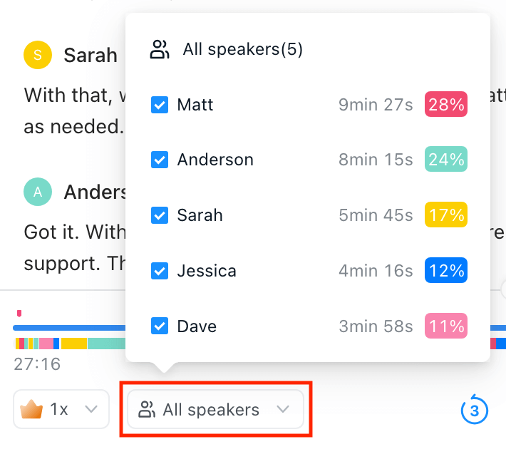 How to edit transcripts? – Notta - Help Center