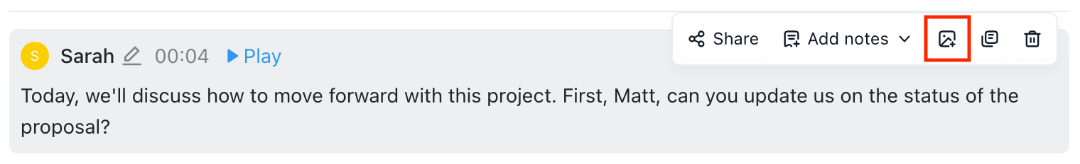 Edit transcripts – Notta - Help Center