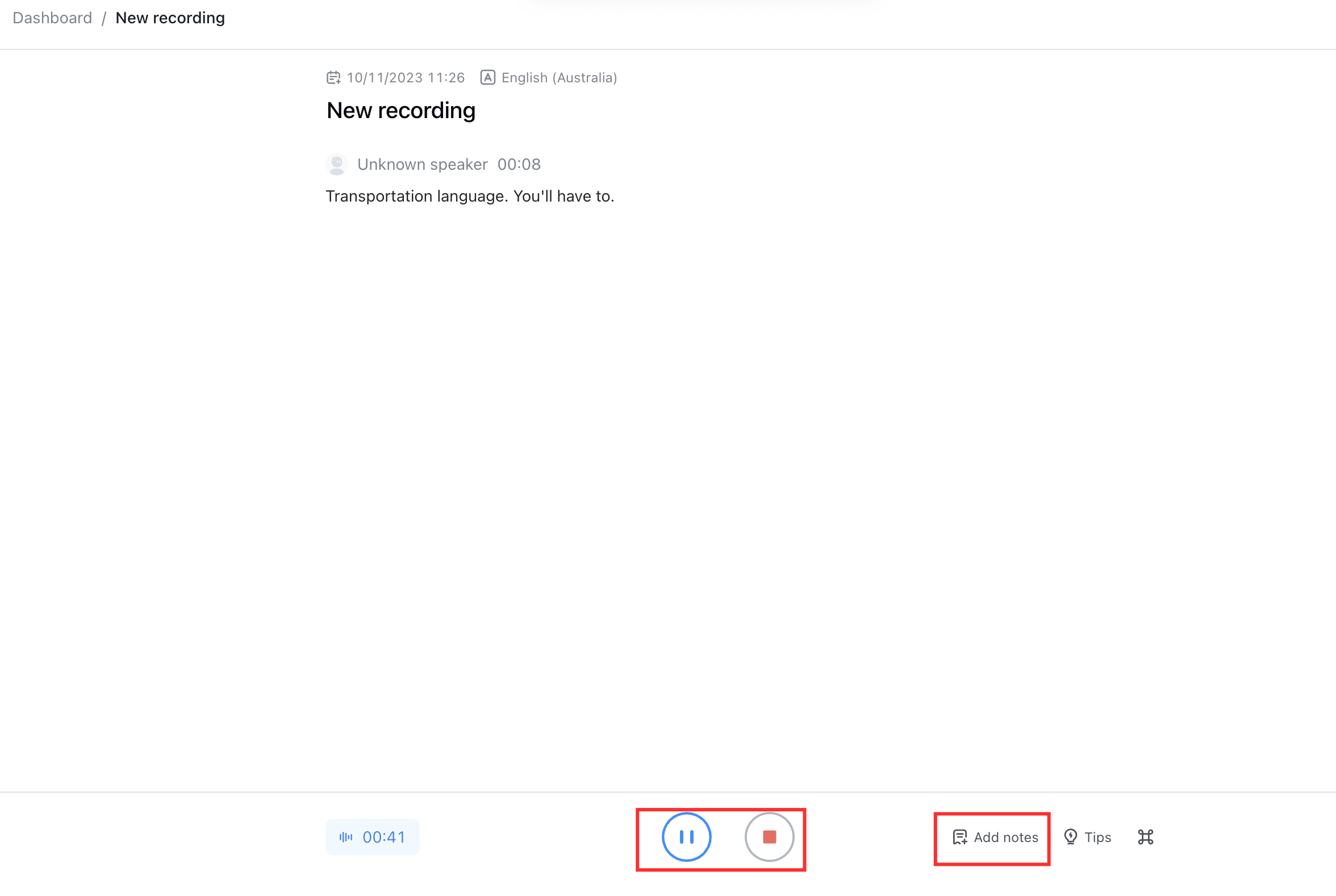 Create transcripts – Notta - Help Center