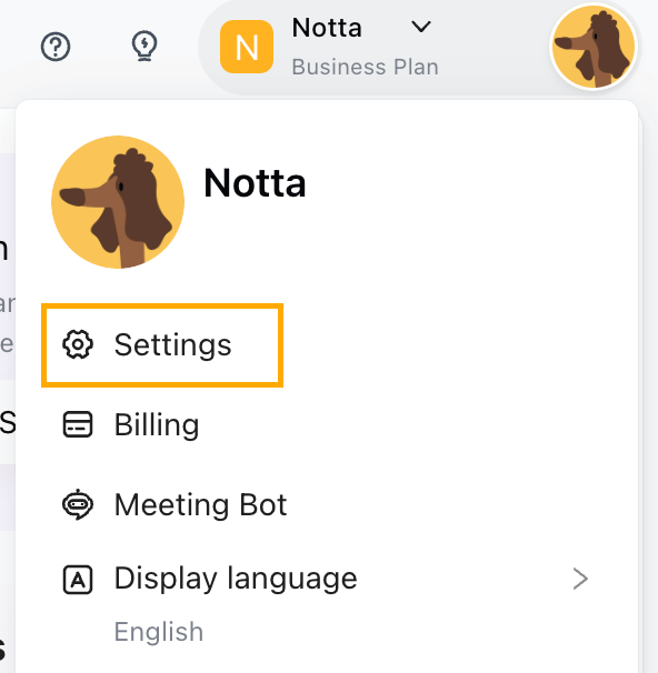 Add English Vocabulary – Notta - Help Center